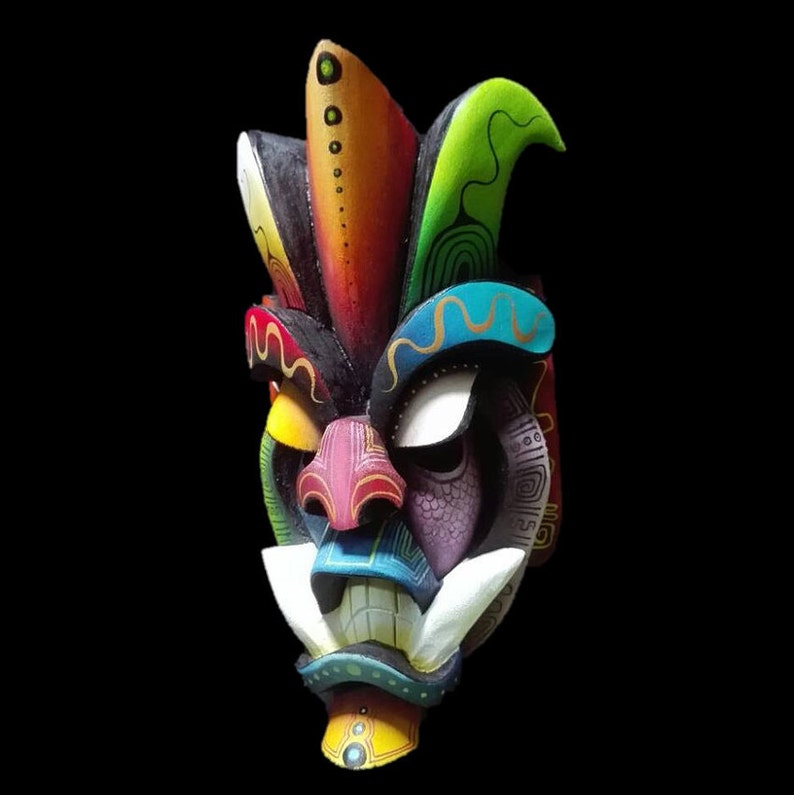 Boruca Mask Indigenous Mask From Costa Rica Authentic - Etsy