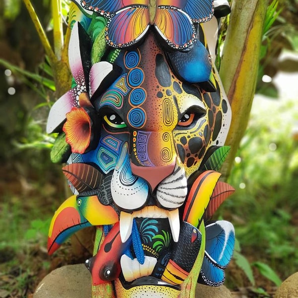 Boruca Mask - Etsy
