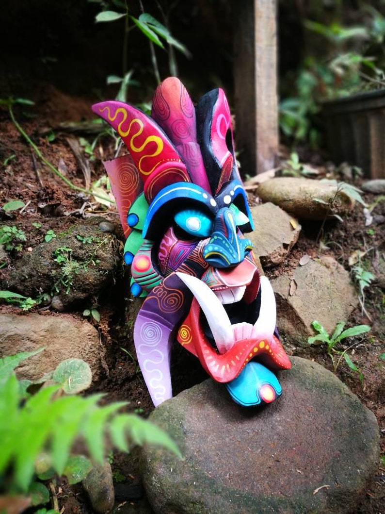 Warrior Mask, Tribal Mask, Authentic Boruca Mask, Great Work From ...