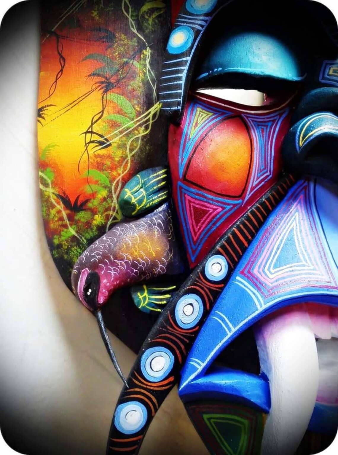 Indigenous Boruca mask Authentic Boruca mask wooden mask. - Etsy España