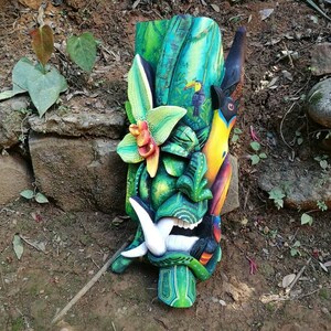 Boruca Mask From Costa Rica Directly From Boruca Ecological - Etsy