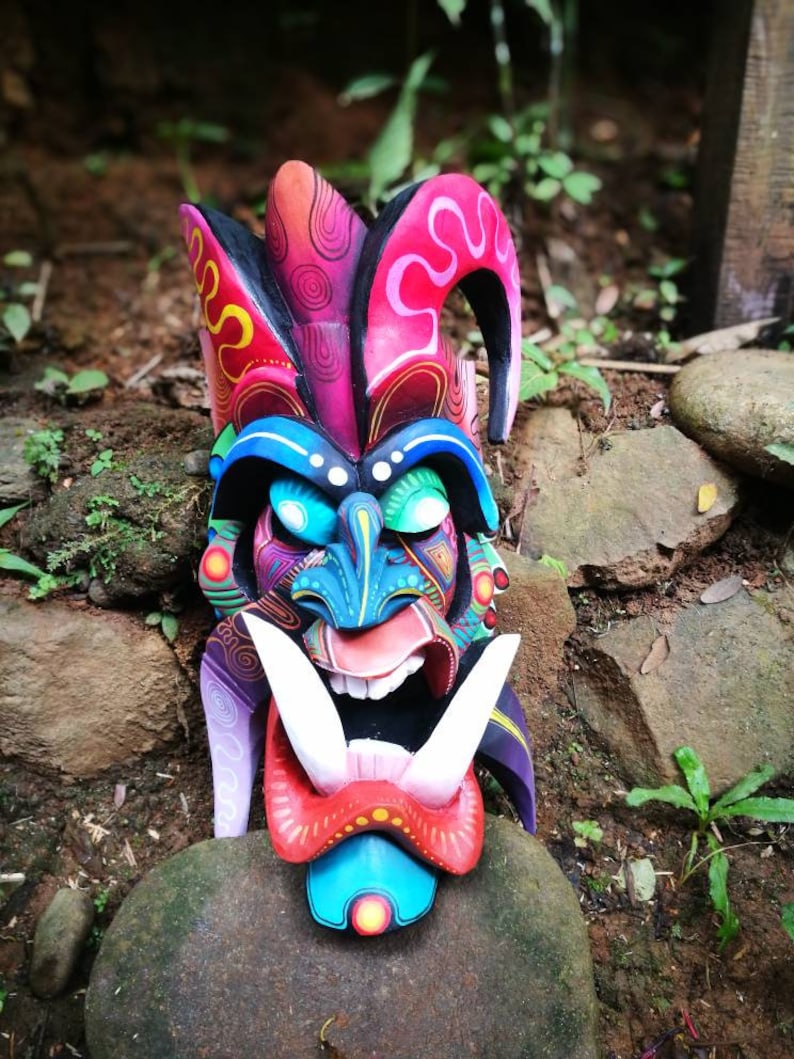 Warrior Mask, Tribal Mask, Authentic Boruca Mask, Great Work From ...