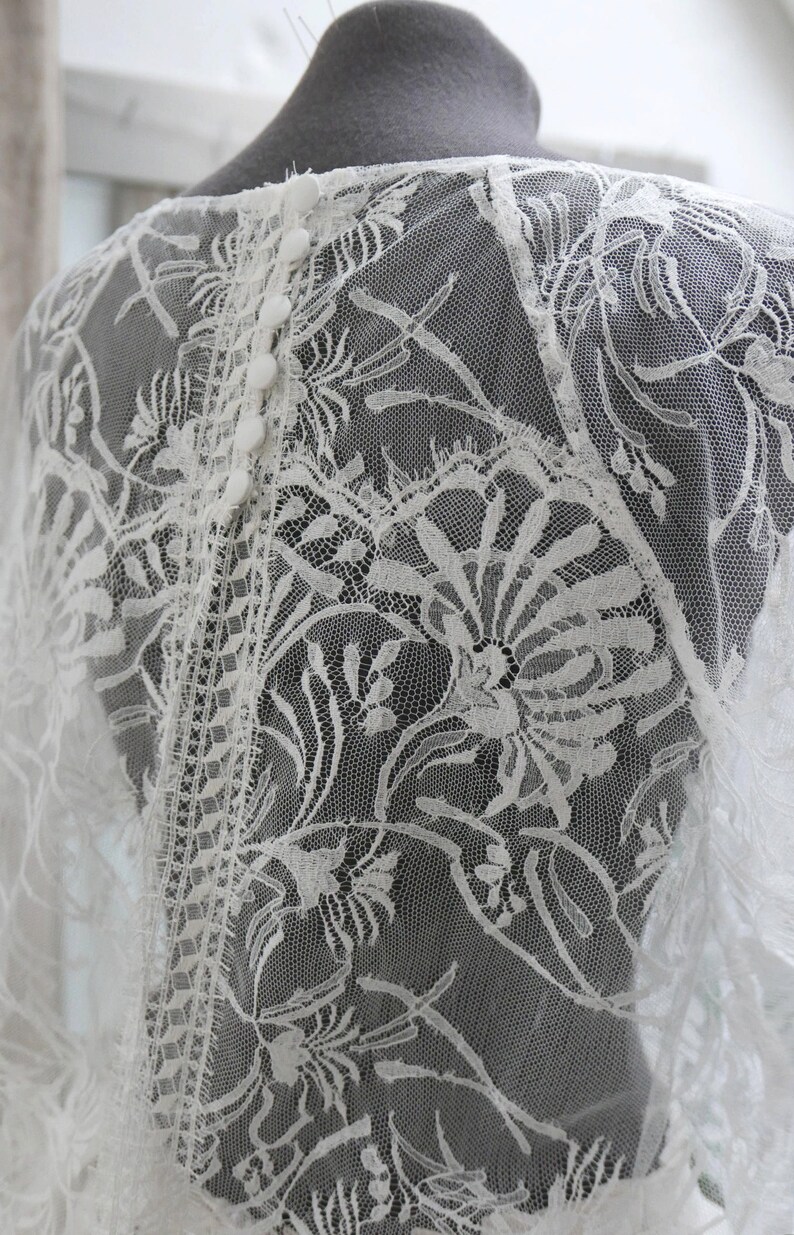 Bridal Ivory Lace Top kathak - Etsy