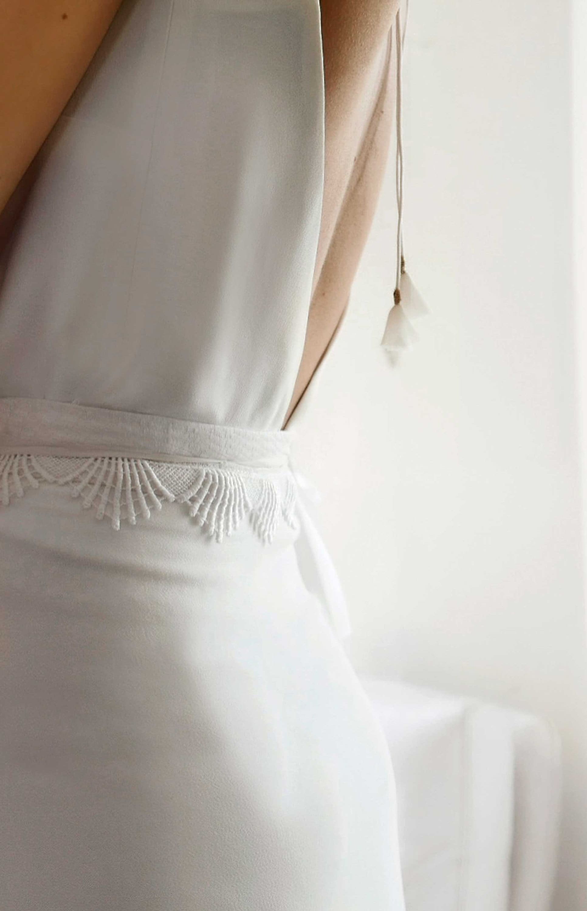 Jupe VENGO Jupe Longue Portefeuille Jupe De Mariée a - Etsy