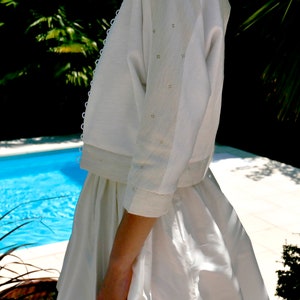 Bridal Ivory Cardigan "halay" - Etsy