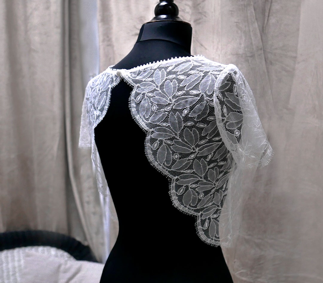 Open Back Bridal Lace Top "vengo" - Etsy