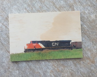 CN Rail Memorabilia Plaque Canadian National Railway Collectibles ...