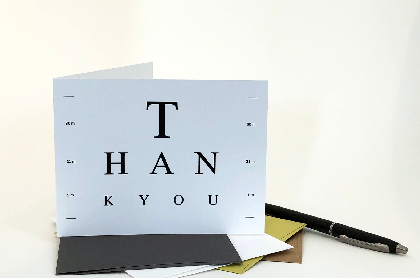 Eye Doctor Thank You Card - Surgery - Eye Test - Glasses - Optometrist ...