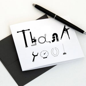 Plumber Thank You Card - Plumbing - Pipefitter - Steamfitter - Water ...