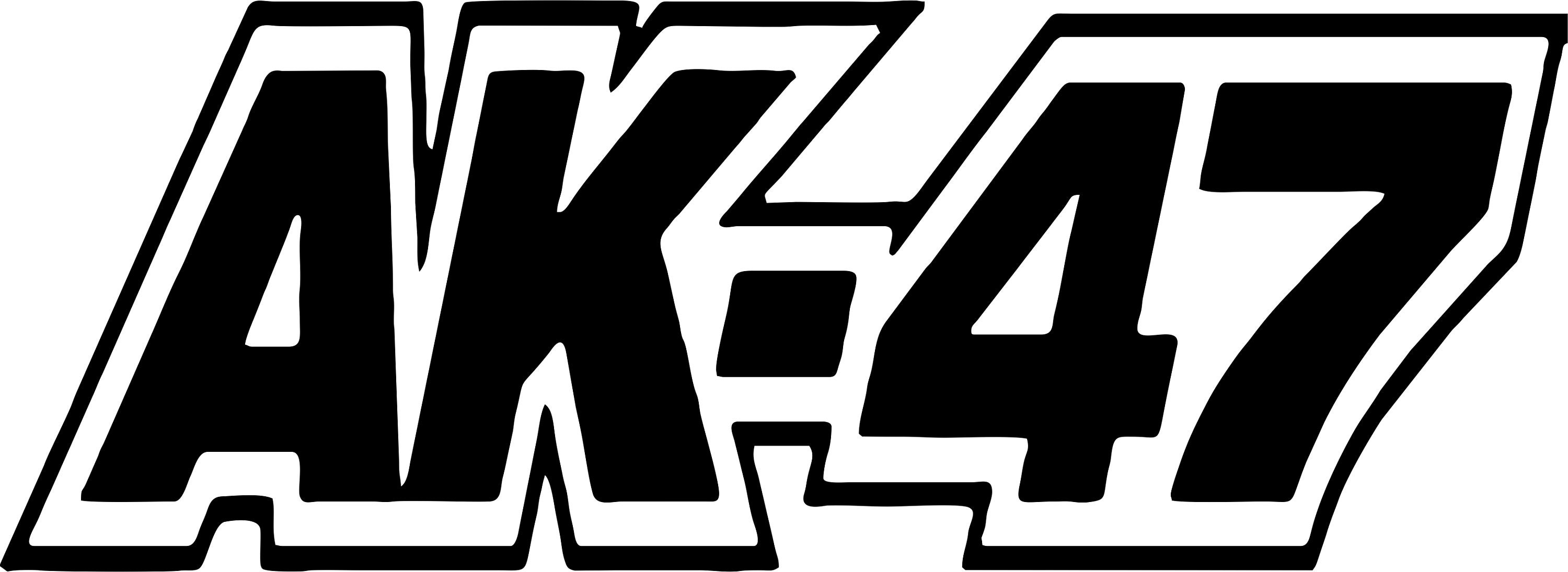 6" AK47 AK AK 47 Rifle 7.62 762 Decal Vinyl Sticker 2A Gun 2nd ...