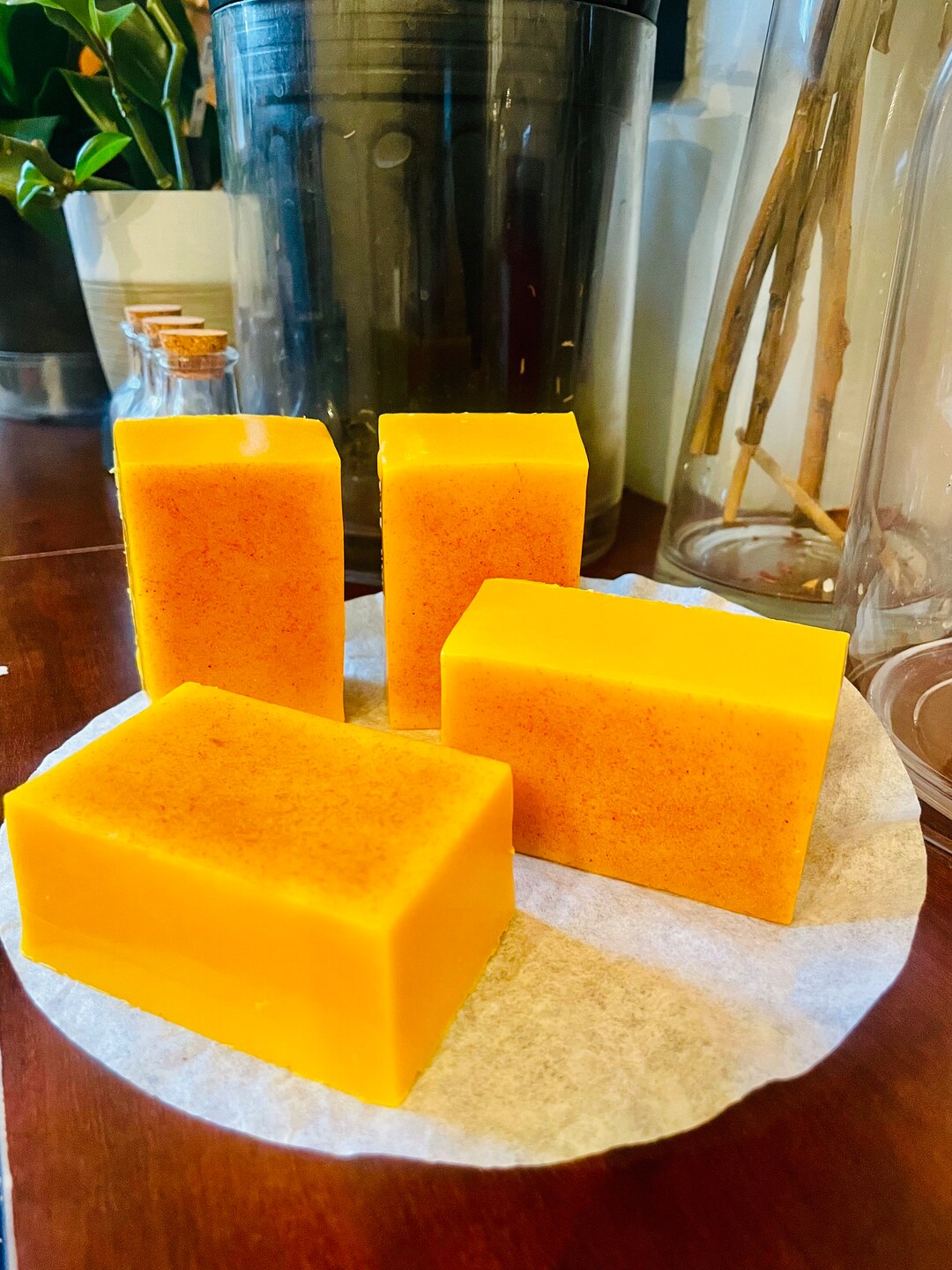 Organic Shea Butter Turmeric Soap - Etsy