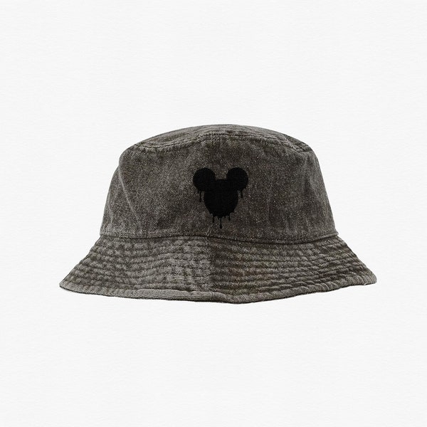 Mickey Mouse Ear Bucket Hat Adult - Etsy