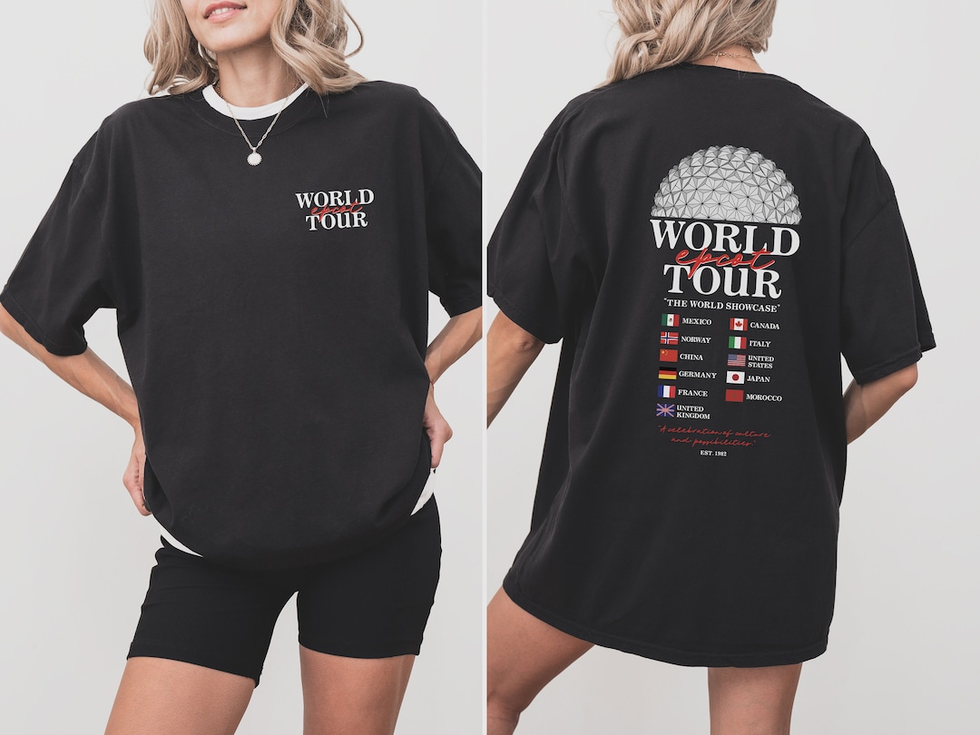Epcot World Tour Band Tee, Comfort Colors Shirt, Disney World Family ...