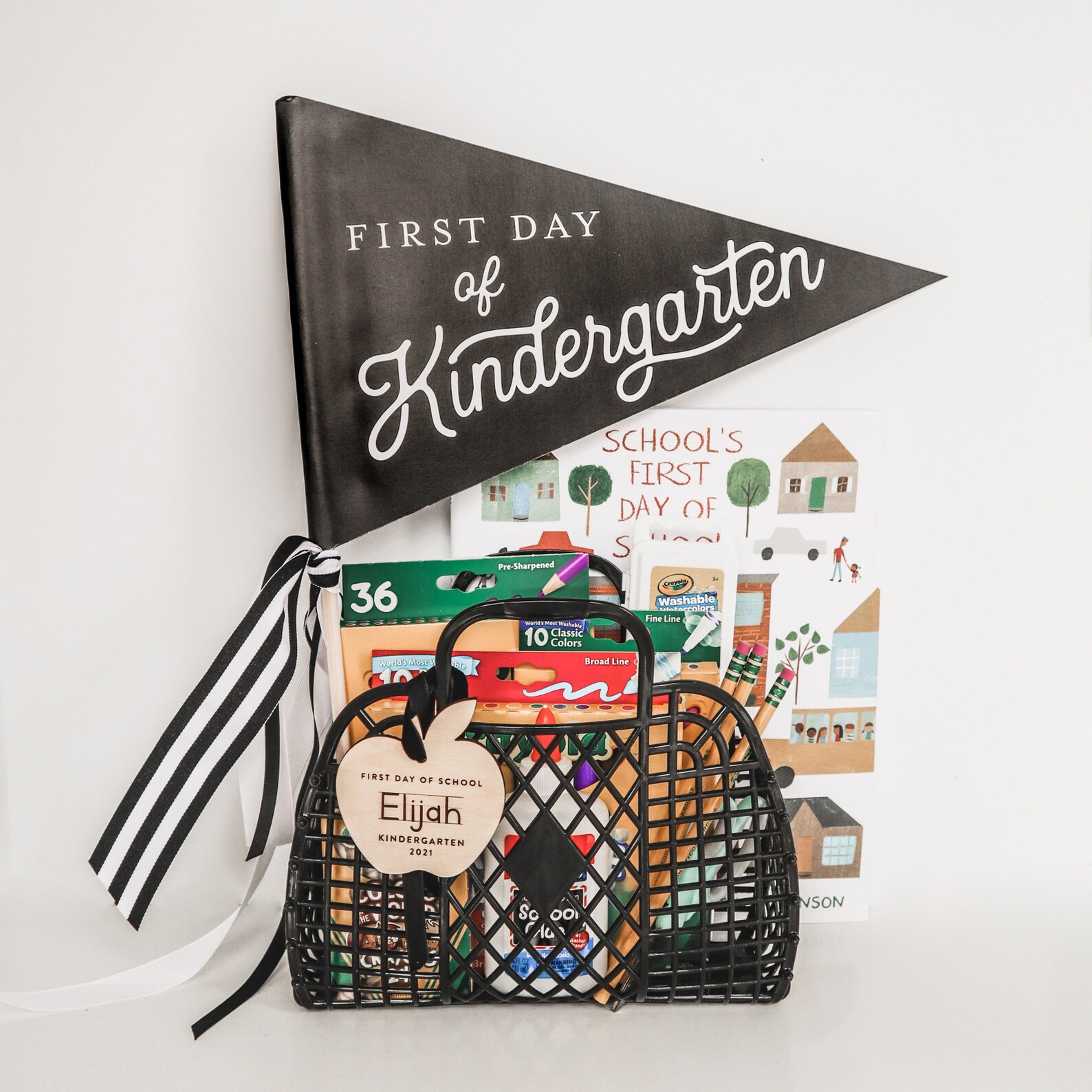 Personalized Apple Name Tag Back to School Custom Tag - Etsy