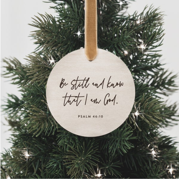 Bible Verse Ornament - Etsy