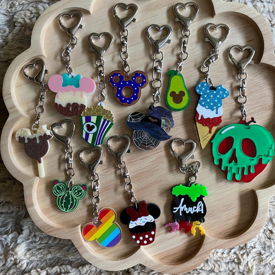 Disney Acrylic Keychains - Etsy