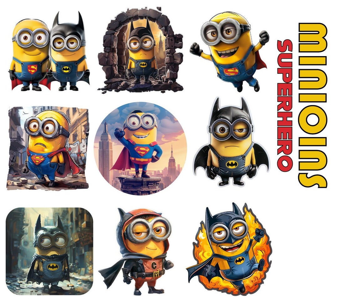MINIONS Stickers for Kids, Laptop, Phone, Car, Water Bottle -"minions ...
