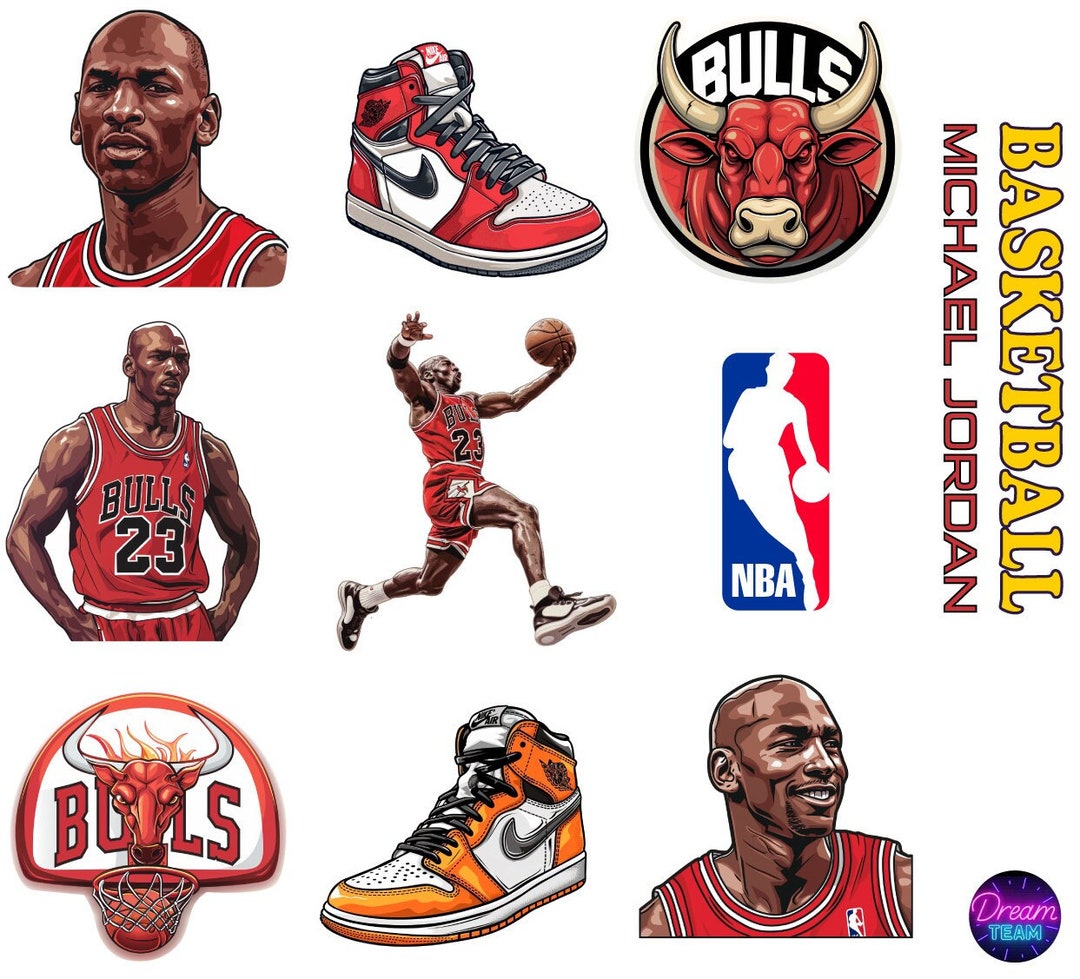 Basketball, Sport, MVP, Chicago Bulls, NBA, Michael Jordan, Stickers ...
