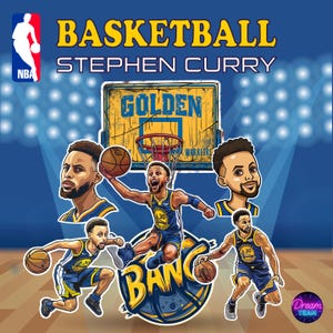 Basketball, Sport, Golden State Warriors, NBA, NBA Player Stickers for ...