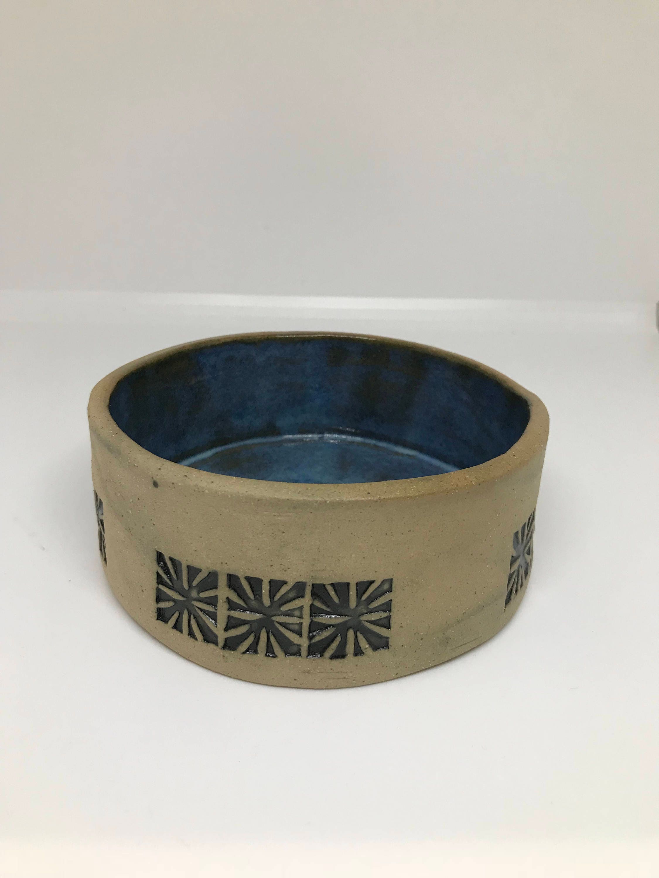 Cat Bowl in Stoneware Clay | Etsy