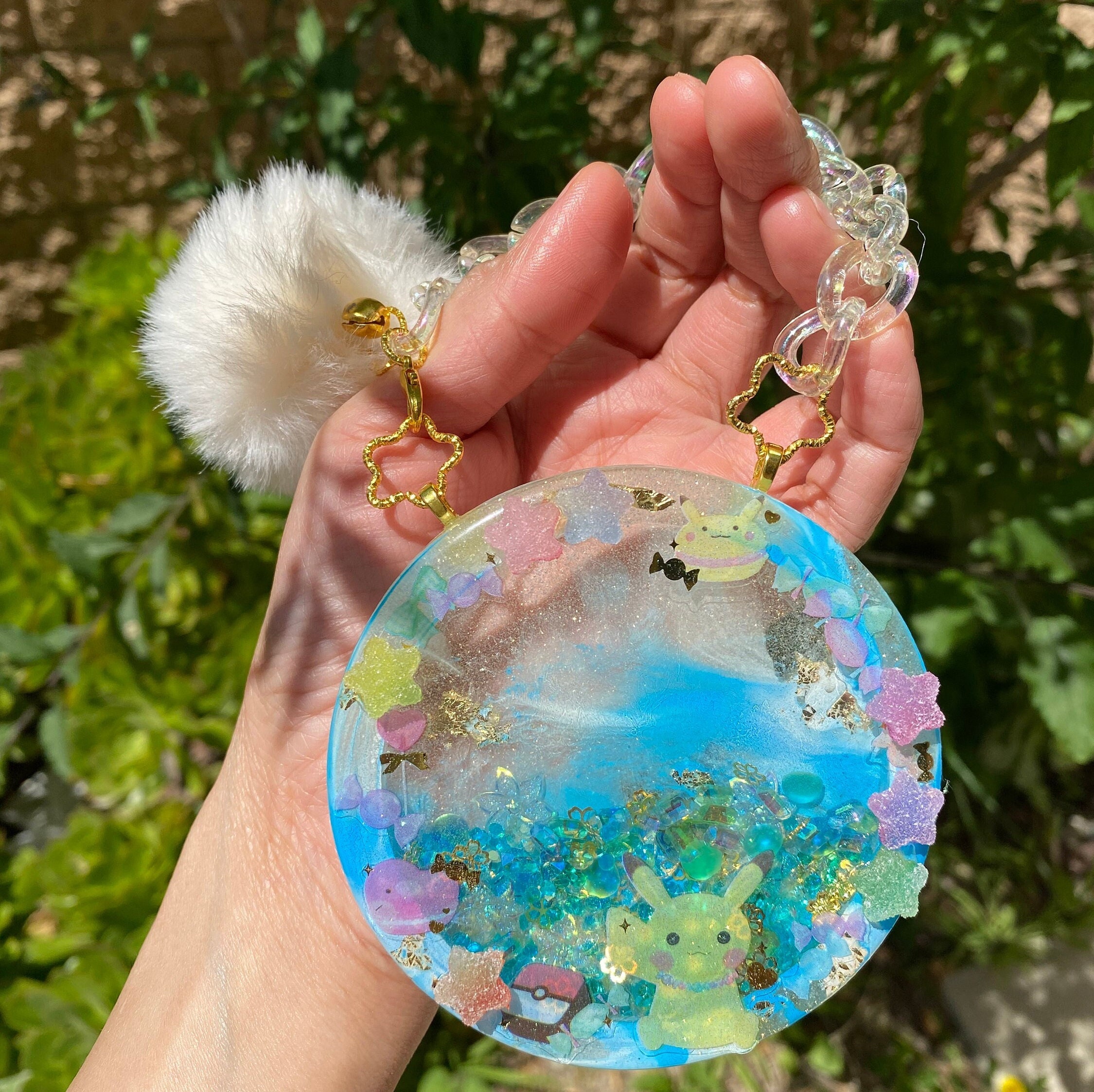 Huge Pokémon Pikachu Resin Shaker Charm Kawaii Gamer Anime - Etsy