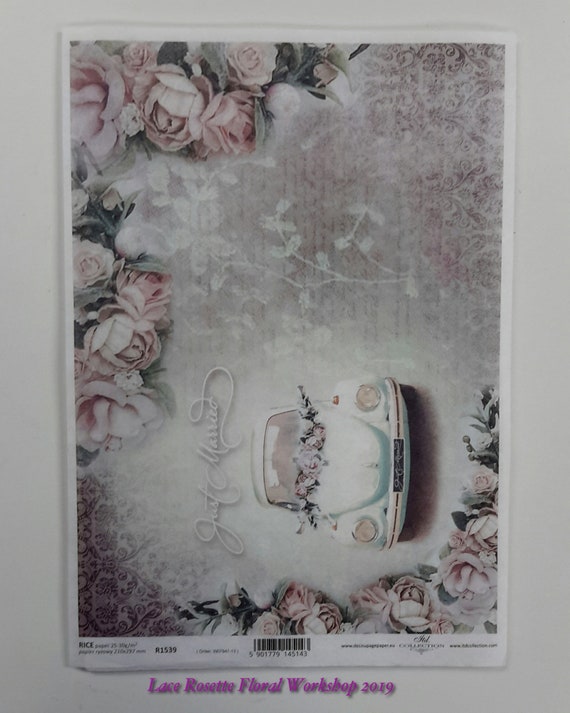 Decoupage Rice Paper Sheets A4 Size 210mm X 297mm Set 21 | Etsy