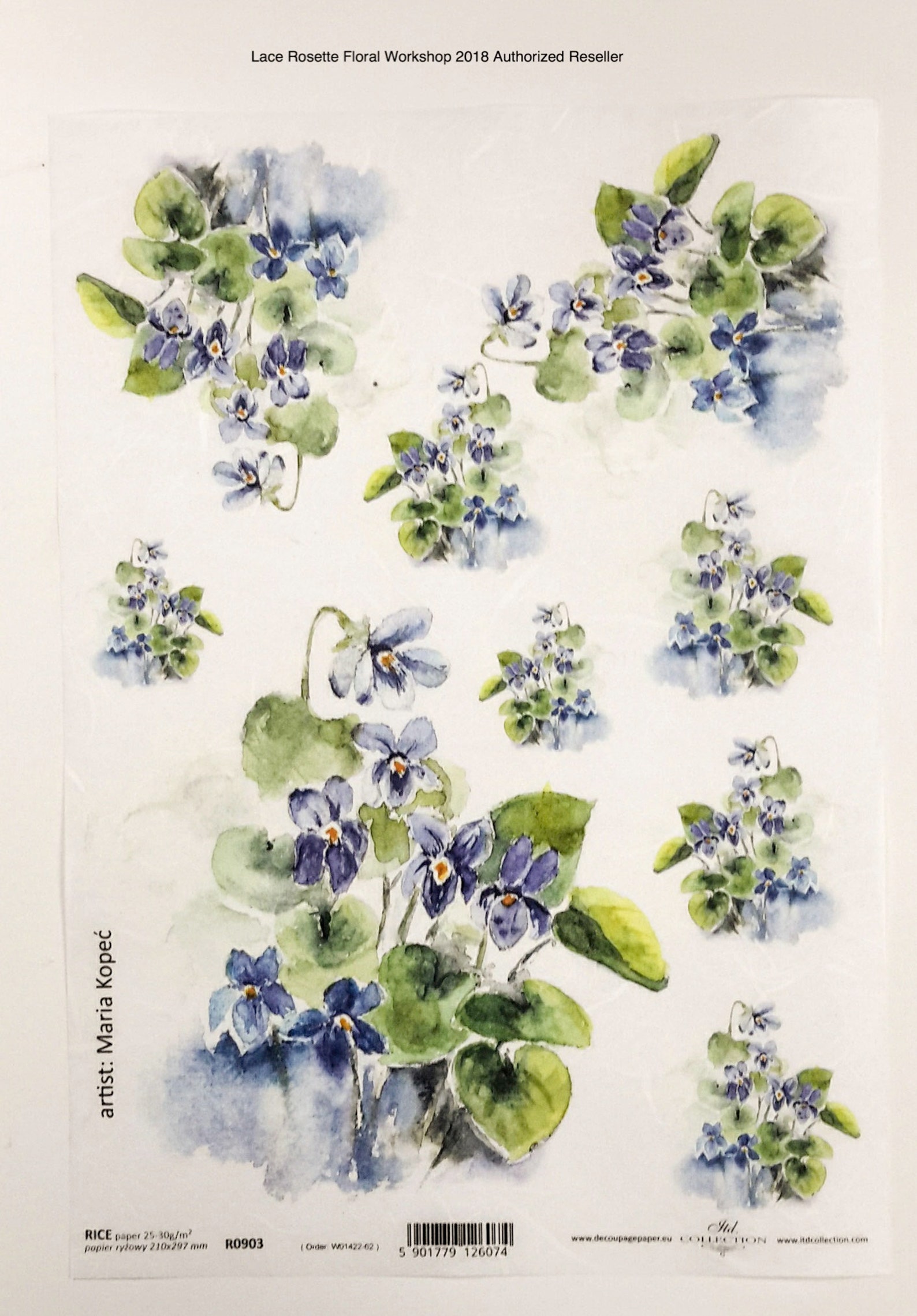 Decoupage Rice Paper Sheets A4 Size 210mm X 297mm - Set 11 - Listed ...