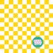 Yellow and White Checkered Seamless Pattern for Fabric Printing ...