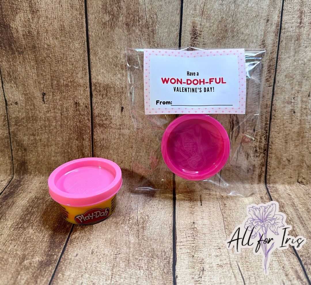Have A Wondohful Playdoh Valentine's Day Party Favor Bag, Treat Bag ...