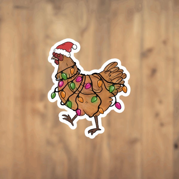 Chicken Christmas - Etsy