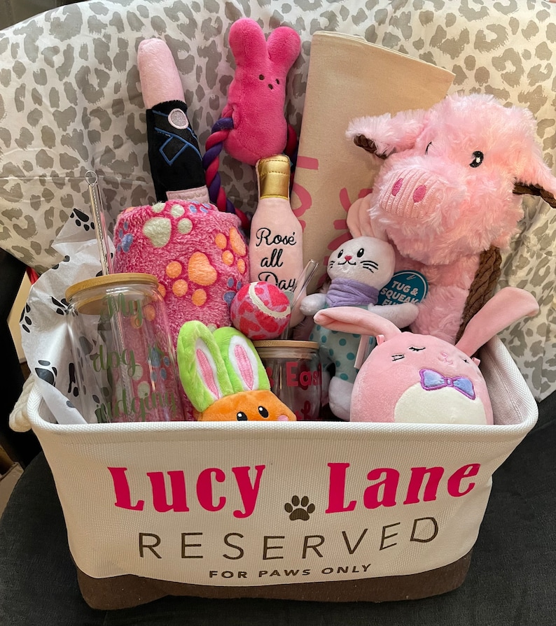 Custom Dog/cat Gift Baskets for Any and All Occasions - Etsy