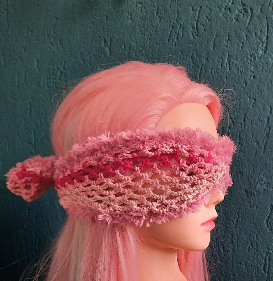 Blindfold/headband CROCHET PATTERN - Etsy UK