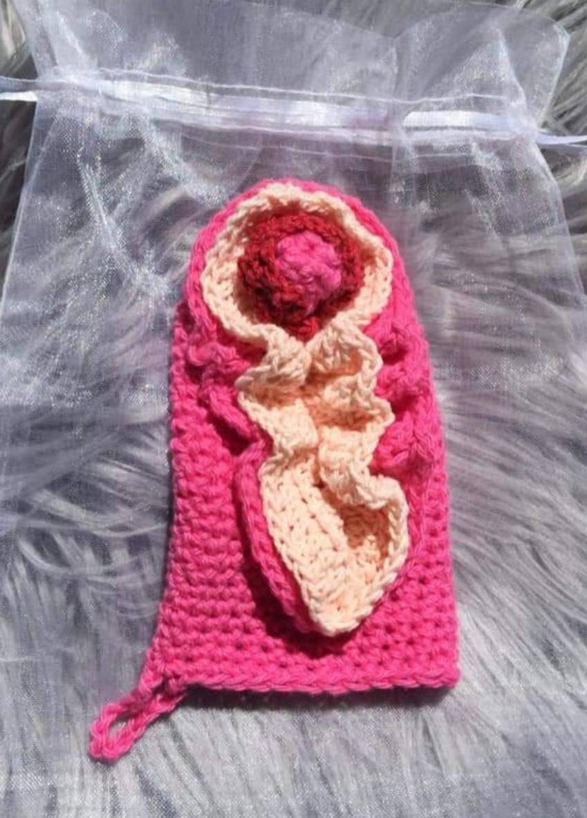 Vulva Washcloth ENG CROCHET PATTERN - Etsy