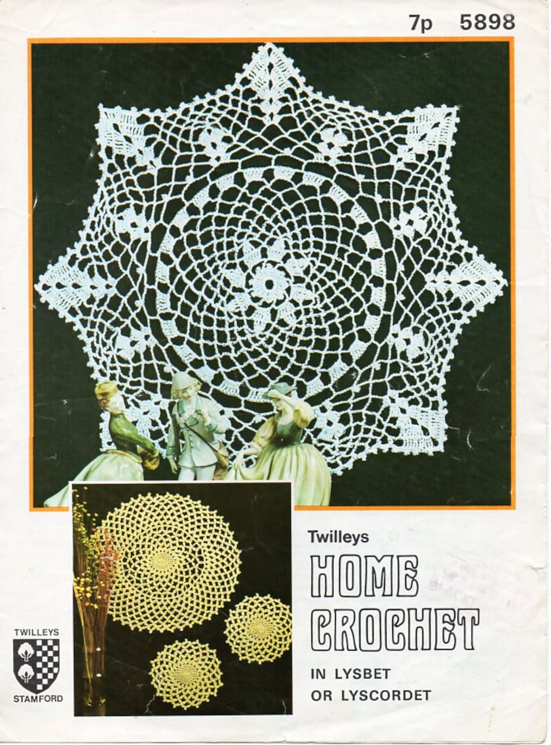 Vintage Crochet Doily Crochet Pattern Pdf Crochet Centre Crochet ...