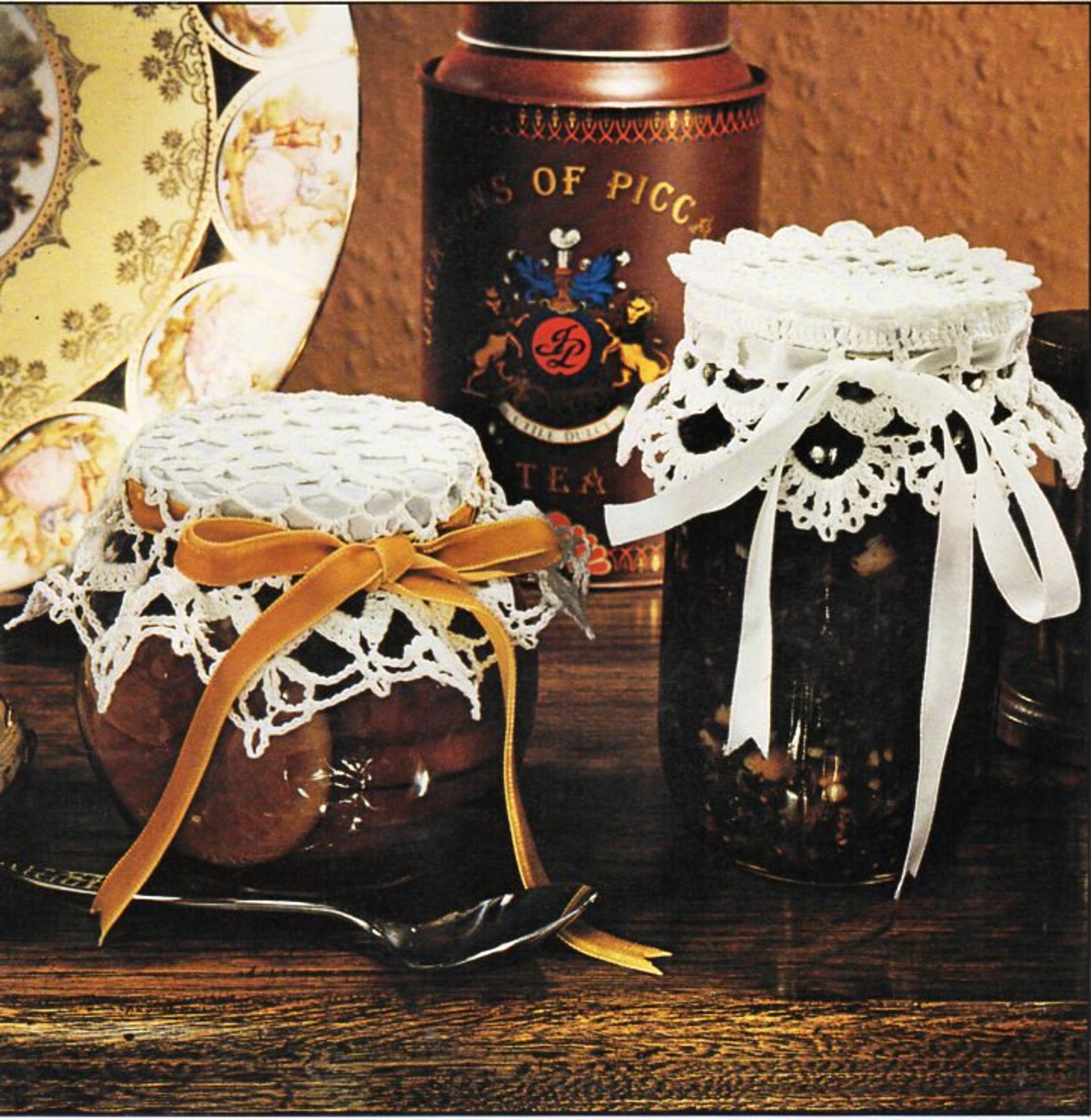 Crochet Jam Pot Covers Pattern Crochet Pattern Pdf Crochet | Etsy