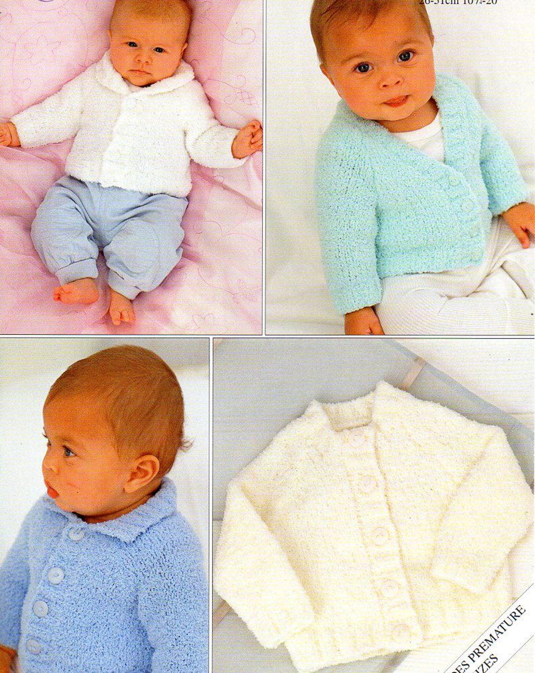 Baby Chenille Cardigan KNITTING PATTERN Pdf Download Baby Jacket Hood ...