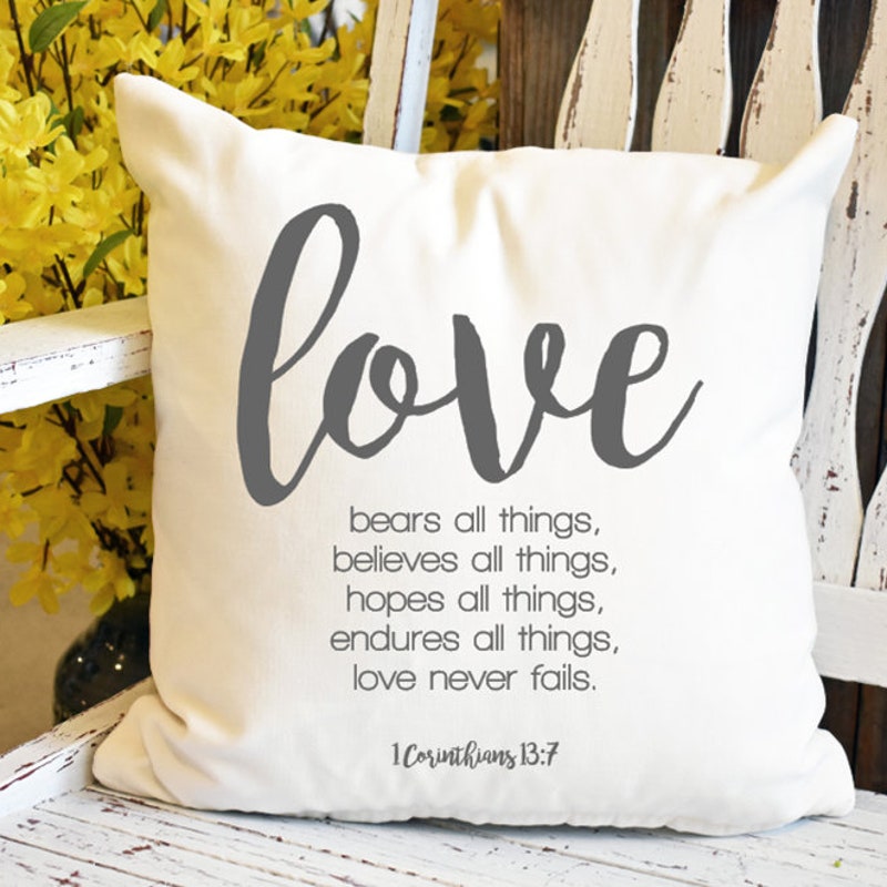Bible Verse Pillow - Etsy