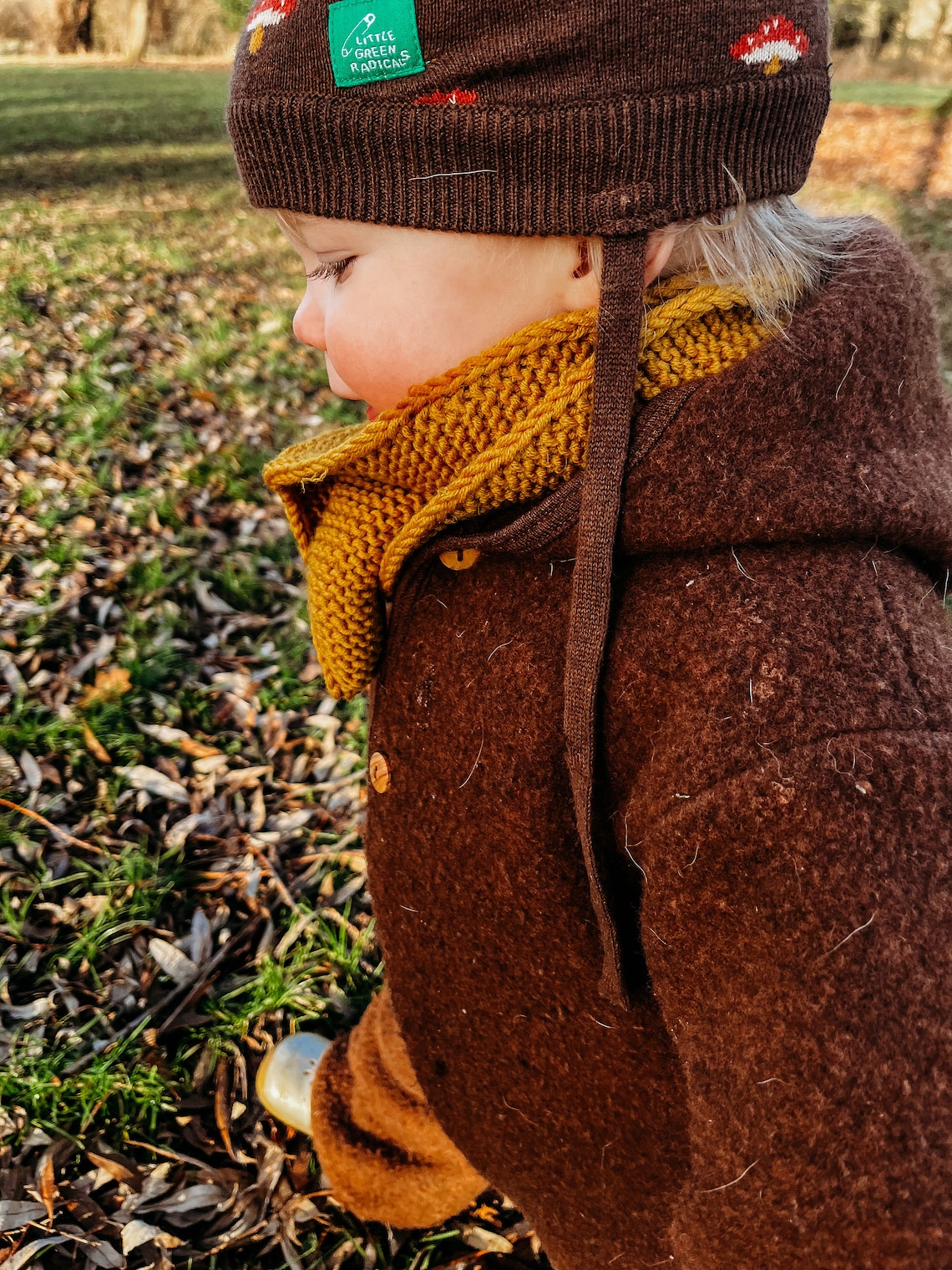 Keyhole Scarf Knitting Pattern - Baby / Child Scarf Knitting Pattern ...