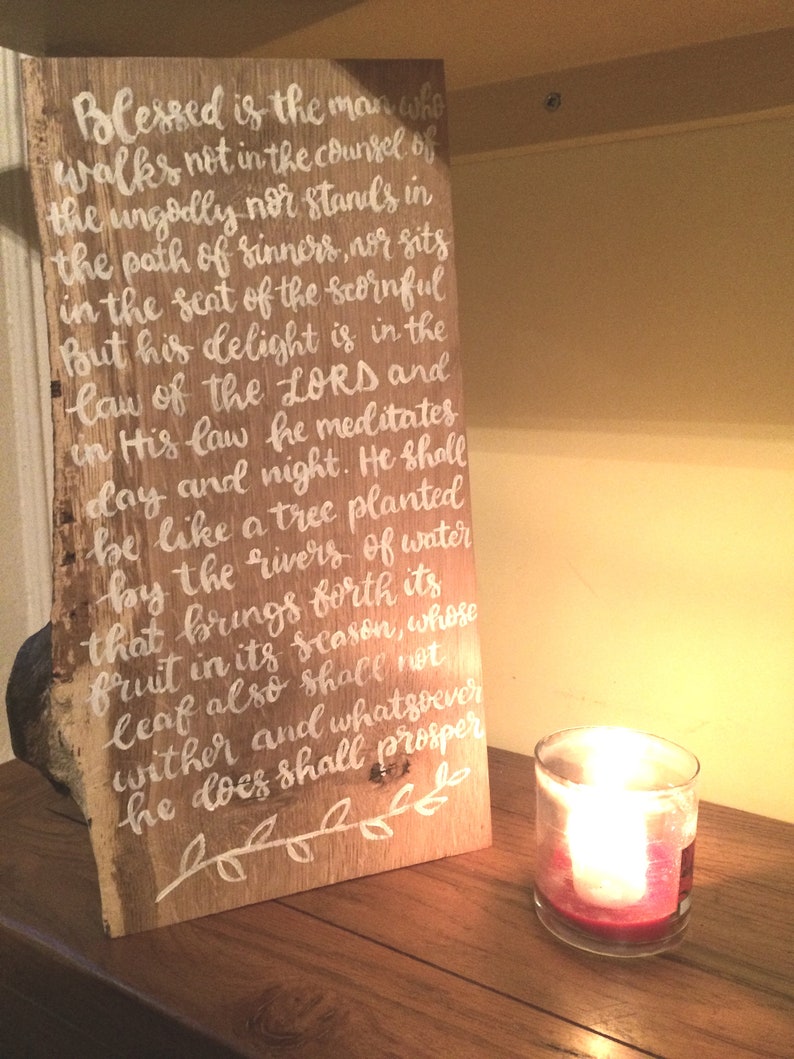 Hand Lettered Wooden Signs - Etsy