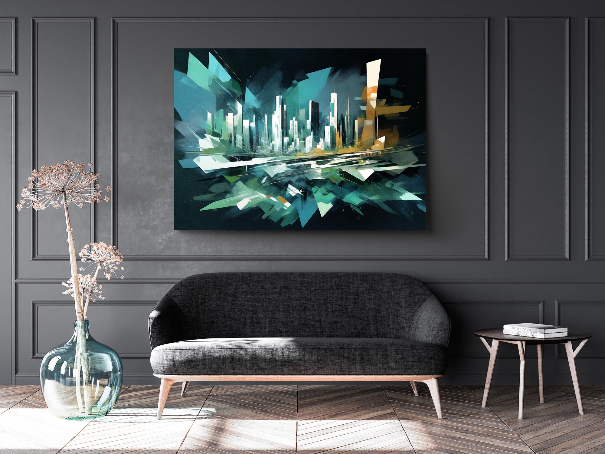 Modern Abstract Abstraction Poster Print Poster Art - Etsy
