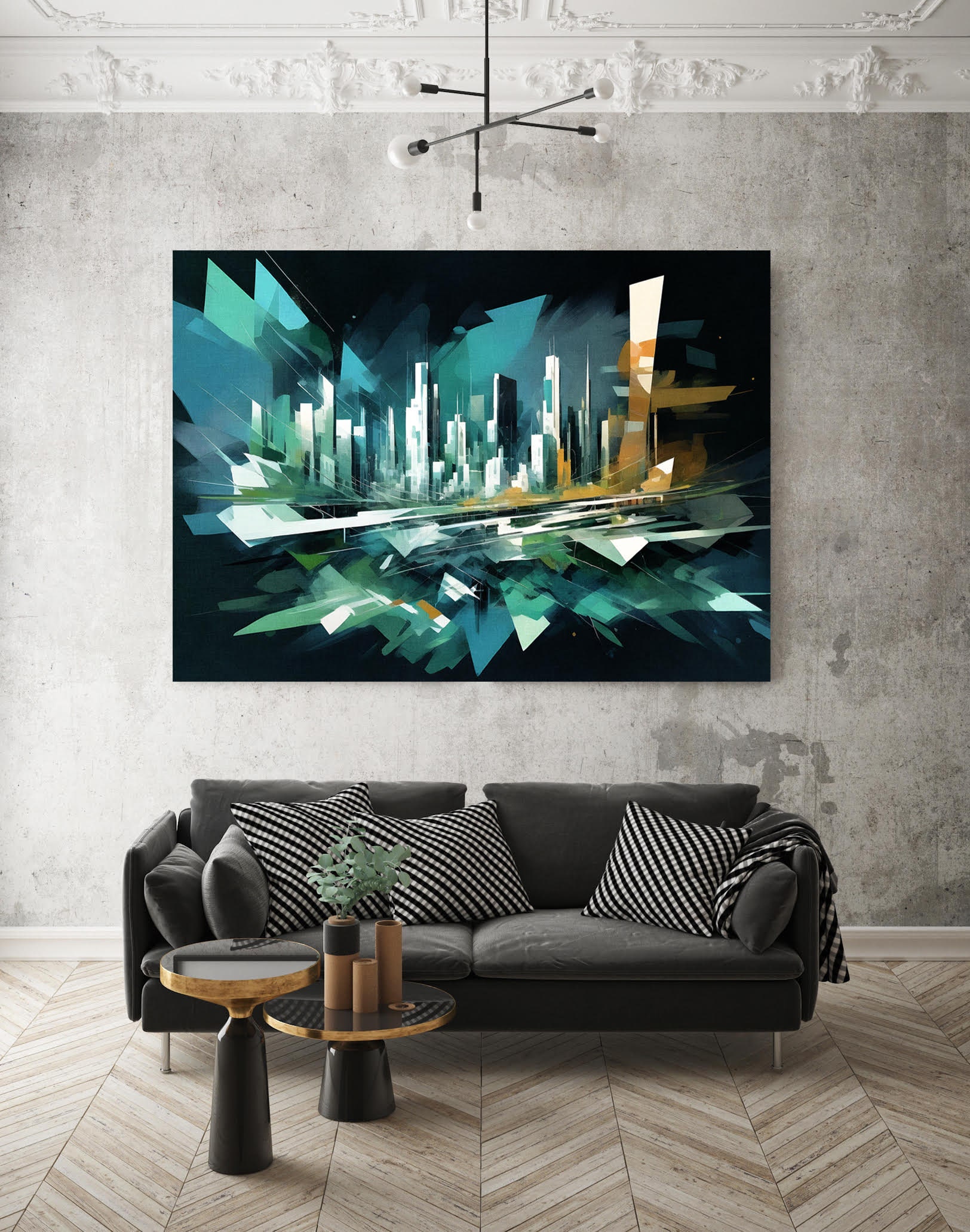 Modern Abstract Abstraction Poster Print - Poster Art - Etsy