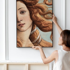 The Birth of Venus Botticelli Poster Canvas Print Art Famous Popular ...