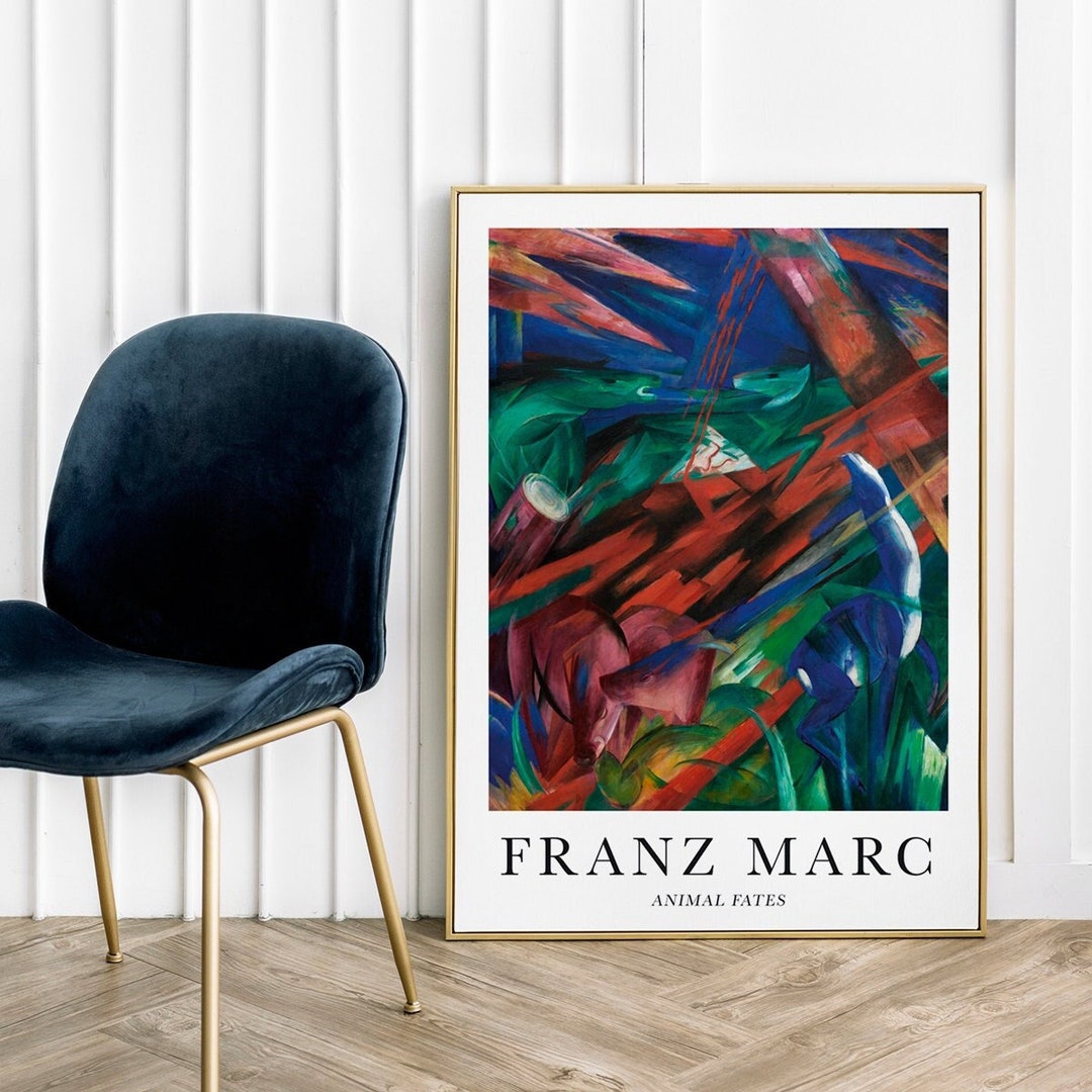 Franz Marc - Poster Art - Etsy