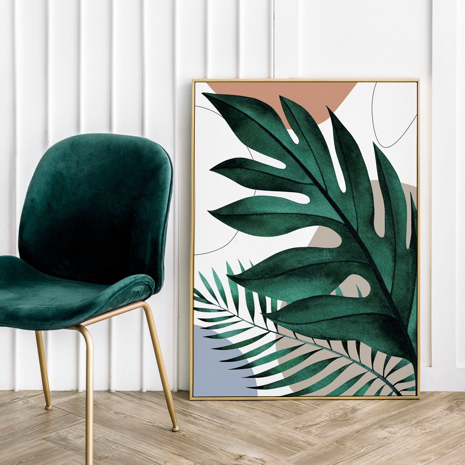 Boho Plants Poster - Etsy