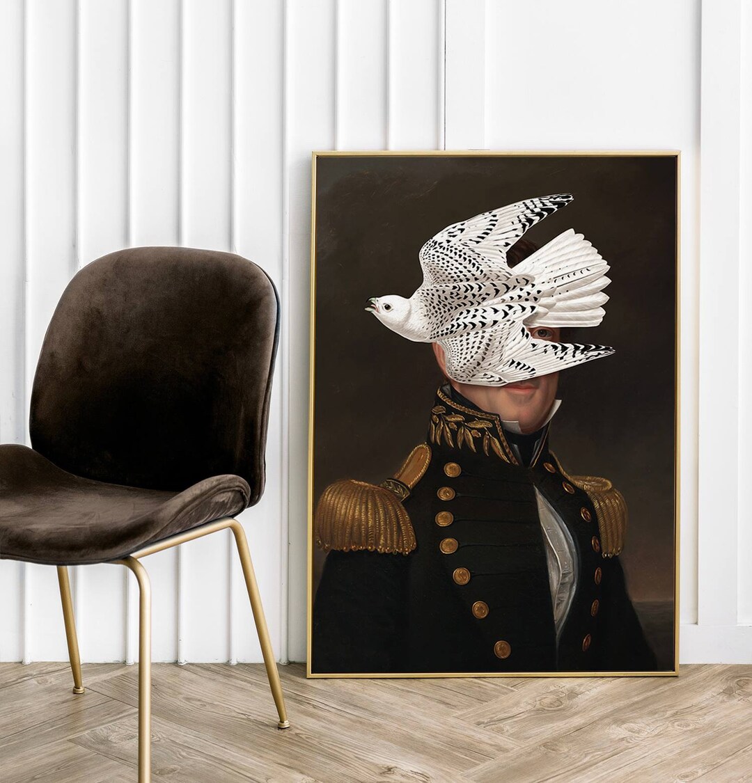 Commander Bird - Poster - Etsy