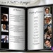Black Silver Obituary Program Template 8 Pages Silver Funeral Program ...