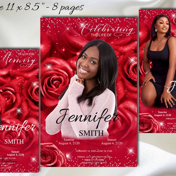 Red Funeral Background - Etsy