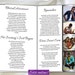 Silver Funeral Program 8 Pages Funeral Program Template for Man Men ...