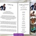 Silver Funeral Program 8 Pages Funeral Program Template for Man Men ...
