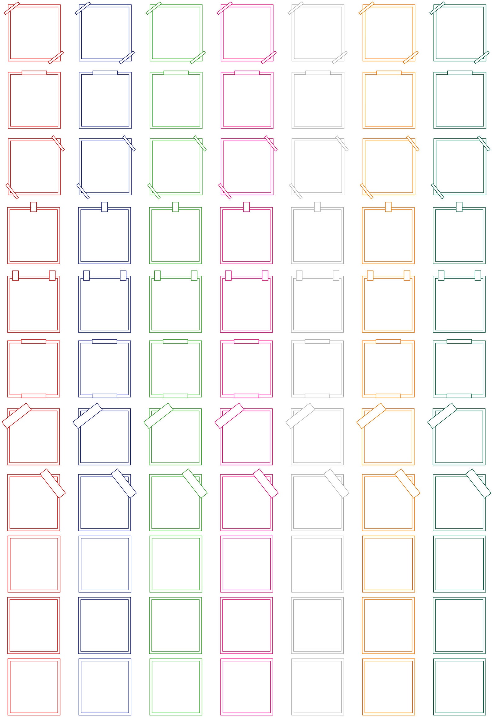 Sticky Notes Printable Stickers - Etsy